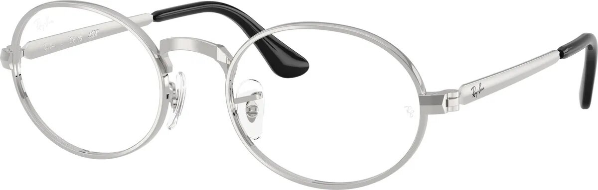 Оправа Ray-Ban 0RX3931V 2501, тип оправы ободковая, материал оправы металл, пол унисекс, форма оправы овальная