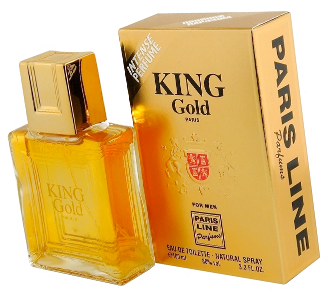 Пари Лайн Парфамс Кинг Голд туалетная вода мужская 100 мл / Paris Line King Gold