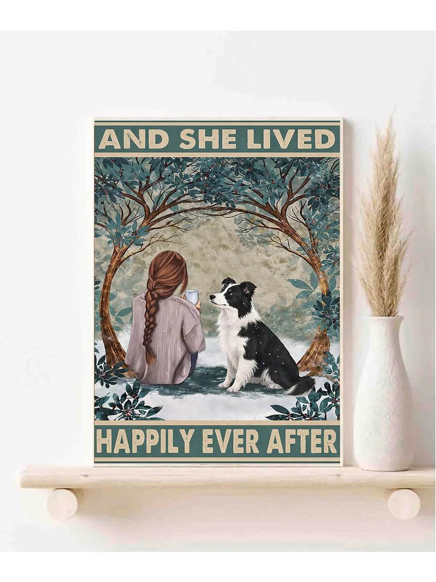 Бордер-колли, Happily Ever After, Плакат 30x42см