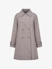Пальто Gingham double-breasted coat