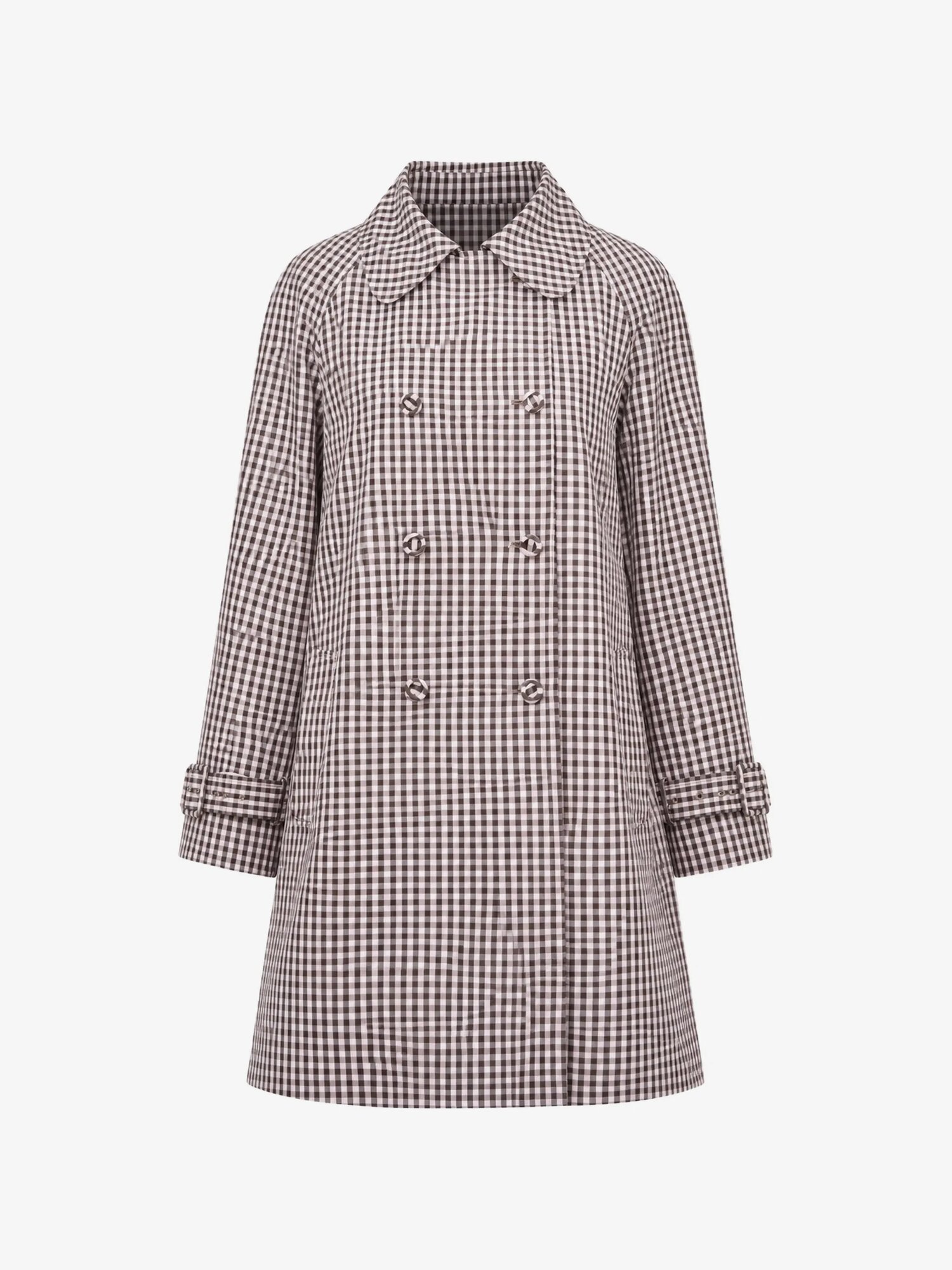 Пальто Paul & Joe Gingham double-breasted coat, размер 36