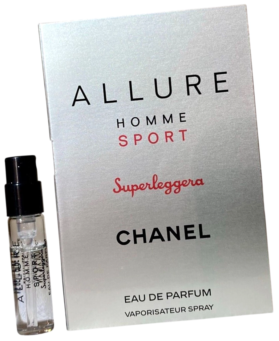 Миниатюра мужской парфюмерной воды Chanel Allure Homme Sport Superleggera 1.5 мл