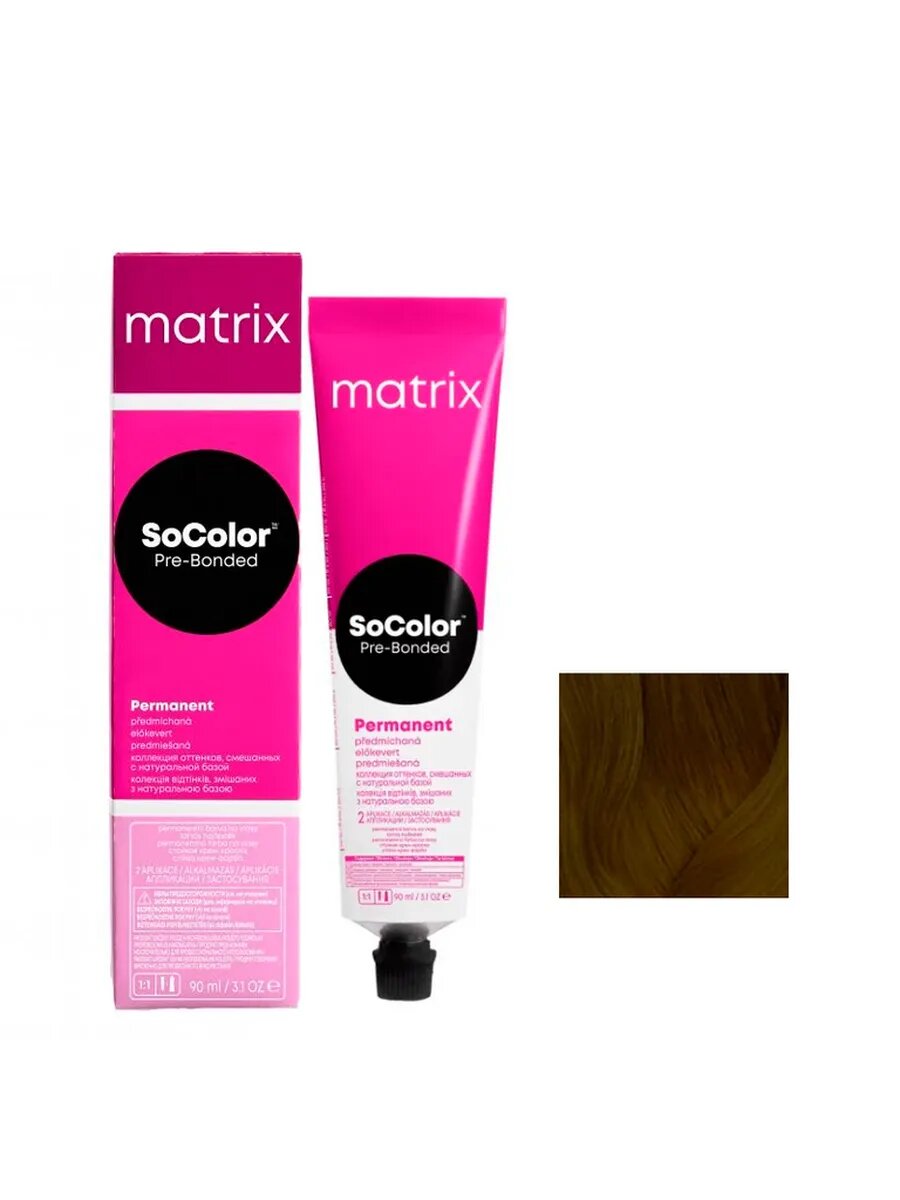 MATRIX SoColor Pre-Bonded 3N 90 мл Краска США 90 мл