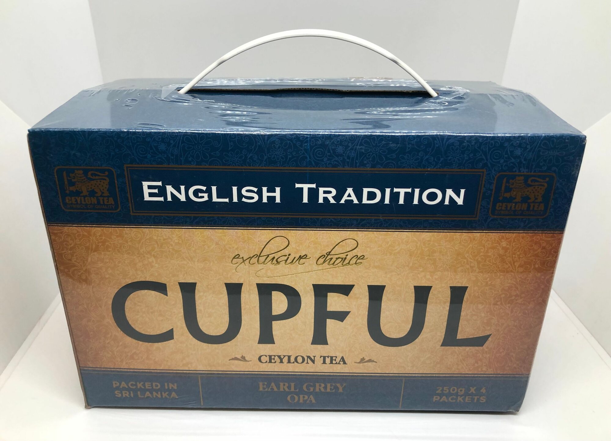 Чай CUPFUL листовой EARL GREY 1000 гр