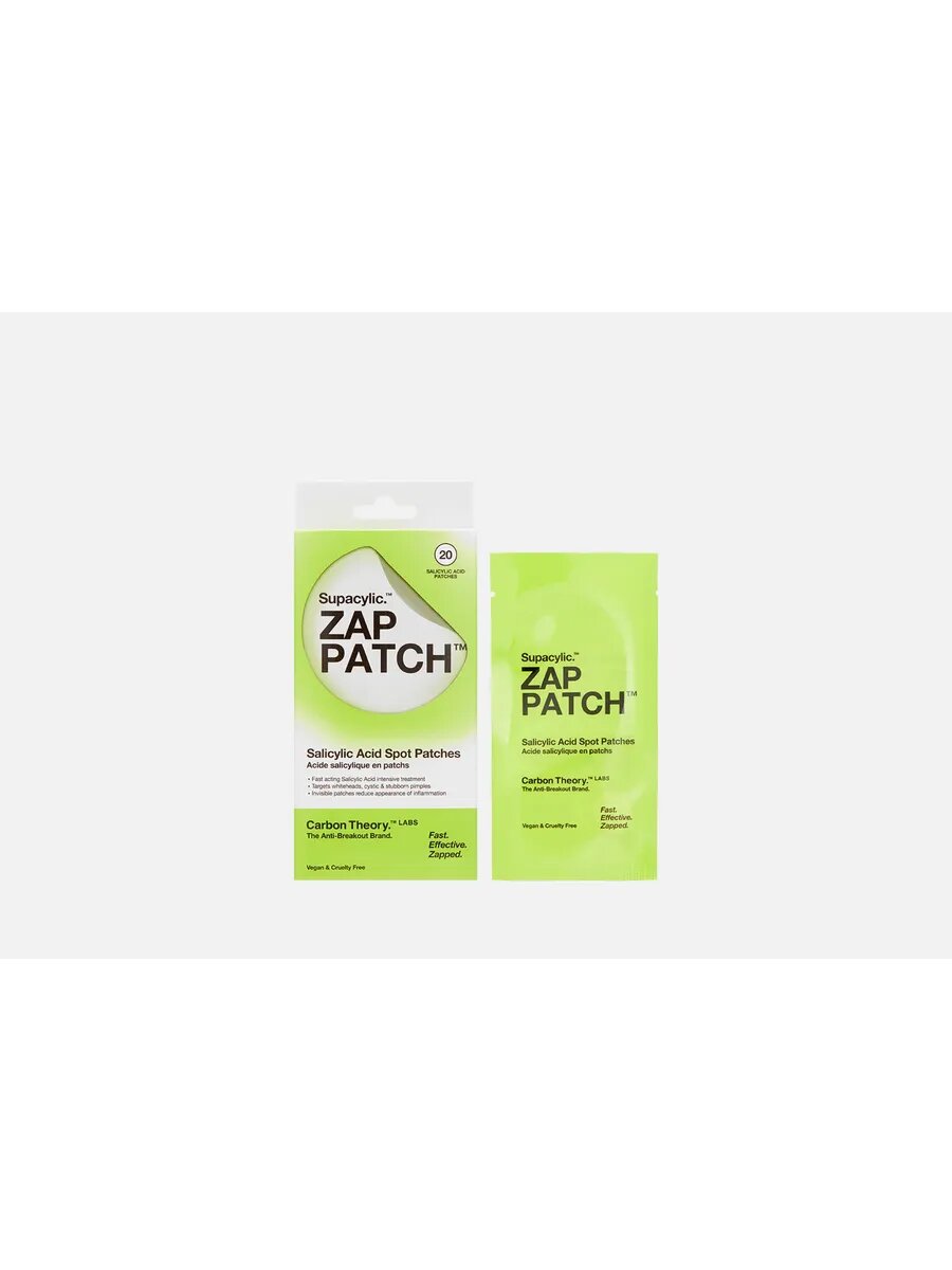 CARBON THEORY Zap Patch Salicylic Acid Spot патчи для точечного нанесения 20 шт