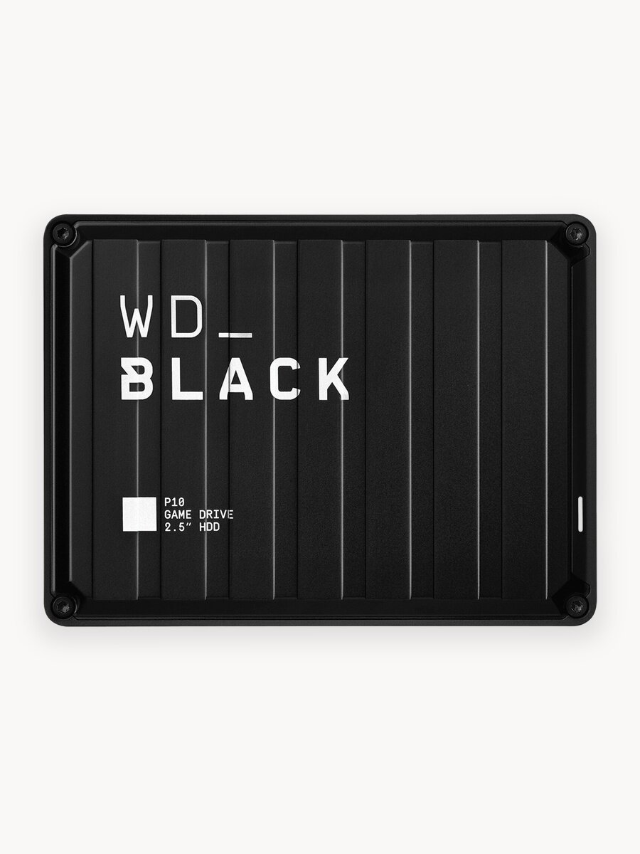 Игровой жесткий диск Western Digital WD_BLACK P10, 5ТБ, USB 3.2, 2.5", чёрный，Совместимость с PS5 Xbox