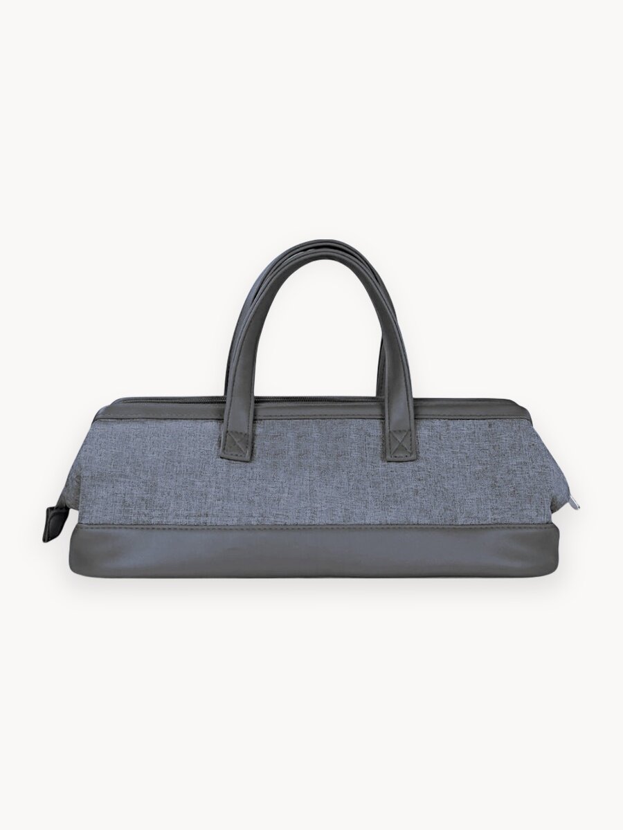 Сумка-чехол BUBM для фена и стайлера Dyson, на молнии, сине-серая