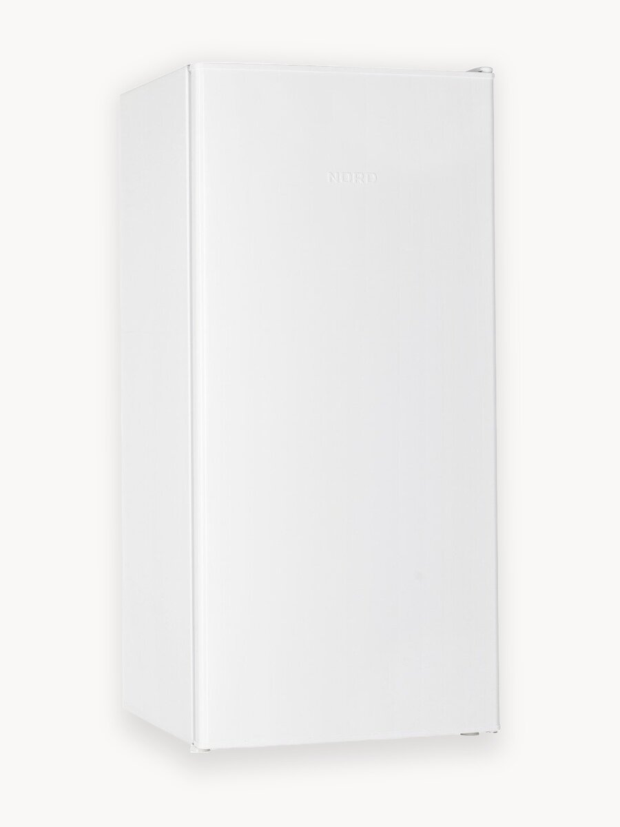 Однокамерный холодильник NORD NSL 107 AW белый с низкотемпературным отделением объемом 150 л и высотой 107 см, 38 дБ, А+