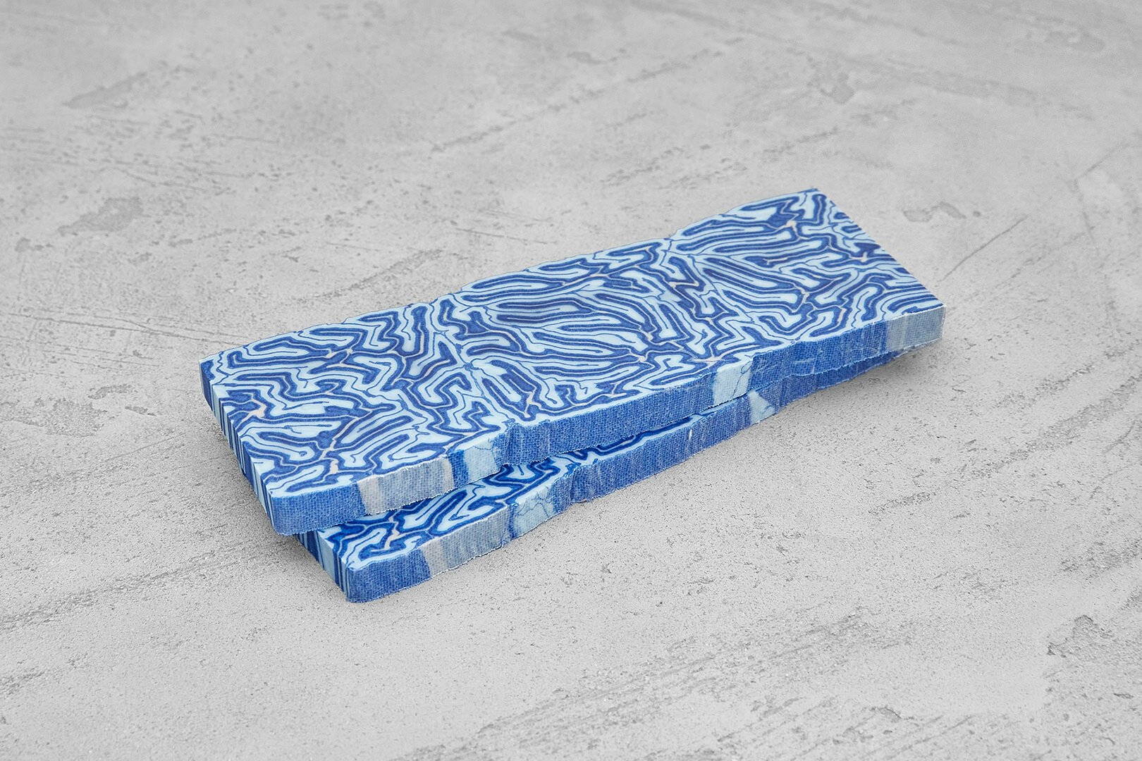 Авторская микарта, 2 плашки 134х43х8мм T053