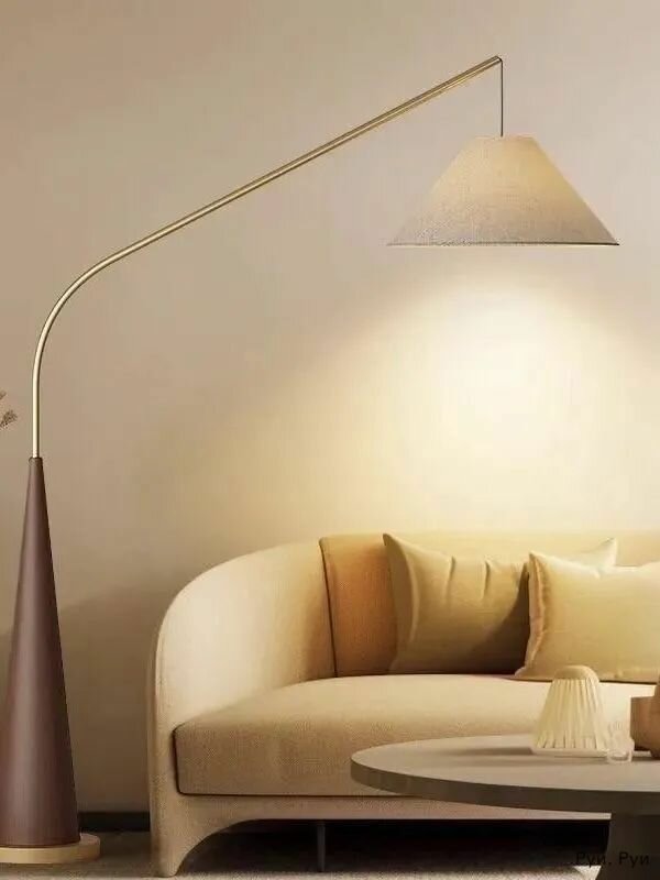 В виде удочки