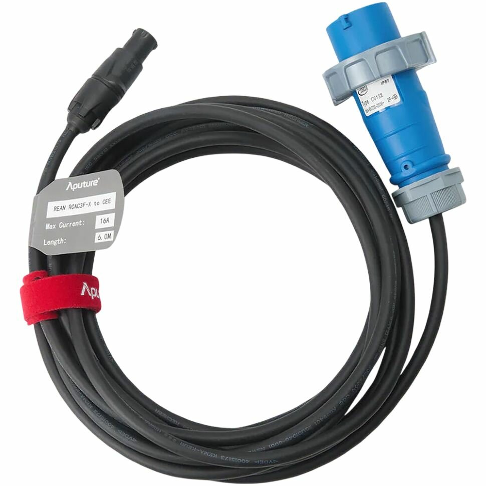 Кабель силовой Aputure RCAC3F-X - CEE 16A AC 6м