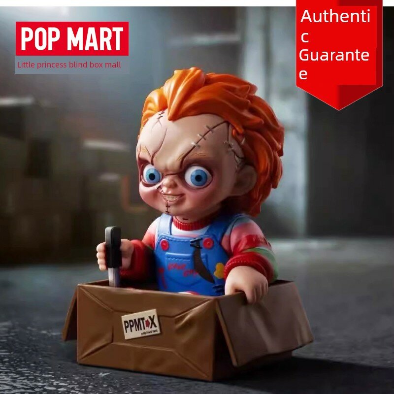 POP MART Chucky Halloween Сериальный Чакки в коробке для доставки, распакованный, официально лицензированная коллекция