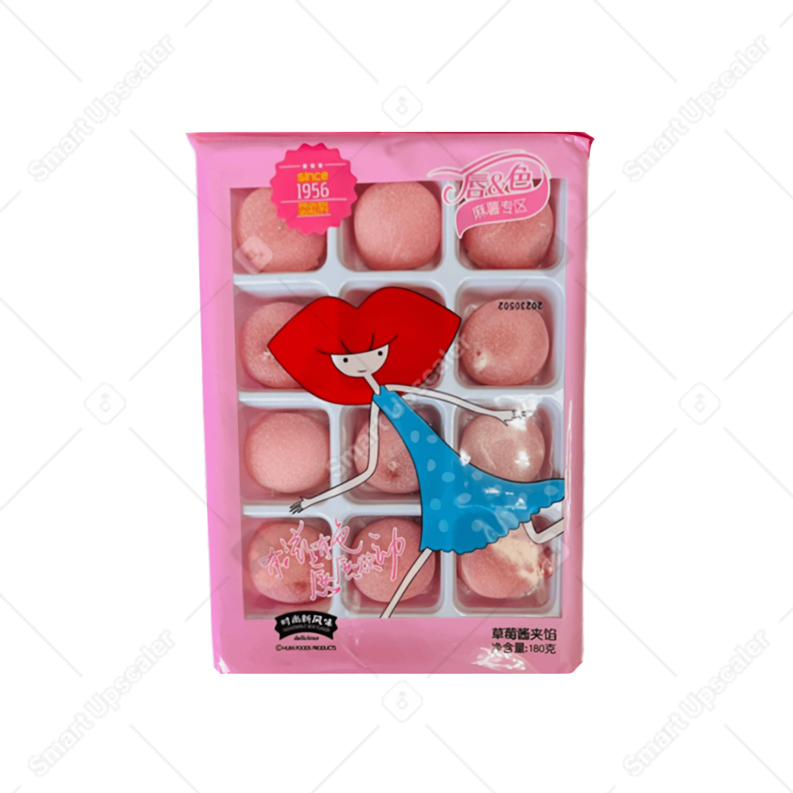 Азиатский десерт нежные моти Delicious со вкусом клубники, 180 г