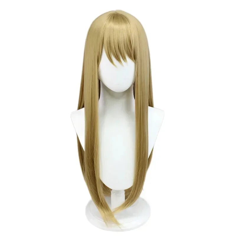 Парик женский, длинный, прямой, с челкой, цвет Wig Only A