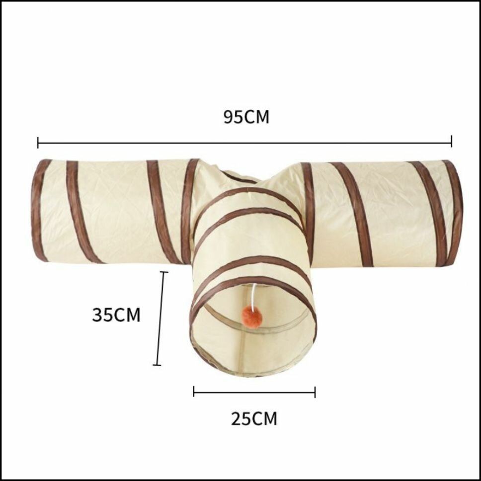 Игрушка для кошек игровой тоннель, туннель, Тоннель для животных