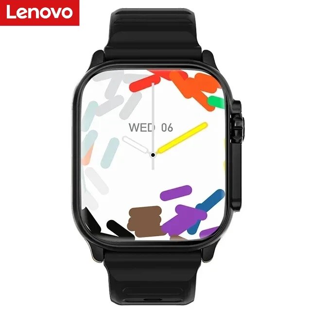 Lenovo T900 Ultra, умные часы для мужчин, 49 мм, Black