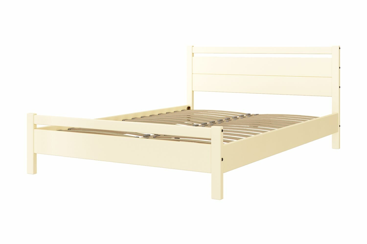 Вероника-1 Кровать Слоновая кость 120х200