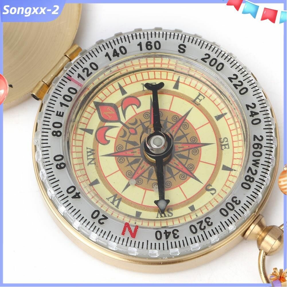 Компас из меди, водонепроницаемый, для кемпинга и выживания