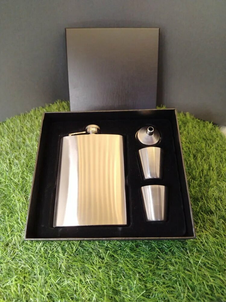 Фляга 200 мл, серебристый