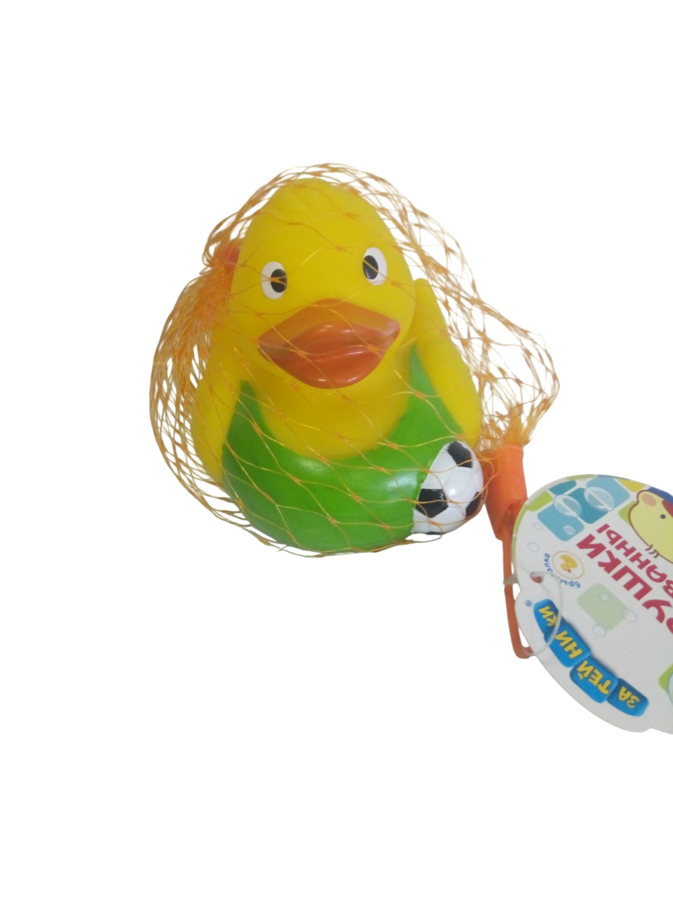 Игрушка для ванны "Уточка с мячиком" GT7097, пластизоль, от 1 до 3 лет