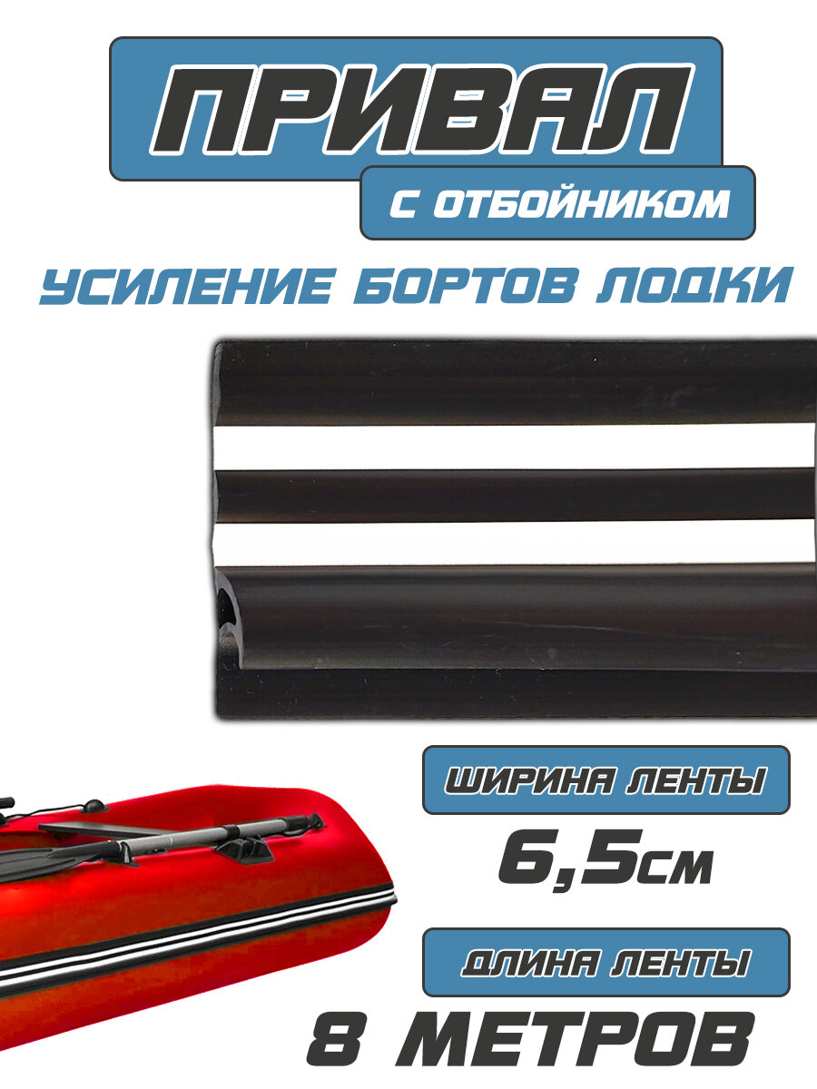 Лента / привал (усиление бортов) (ширина 65мм) (8 метров)