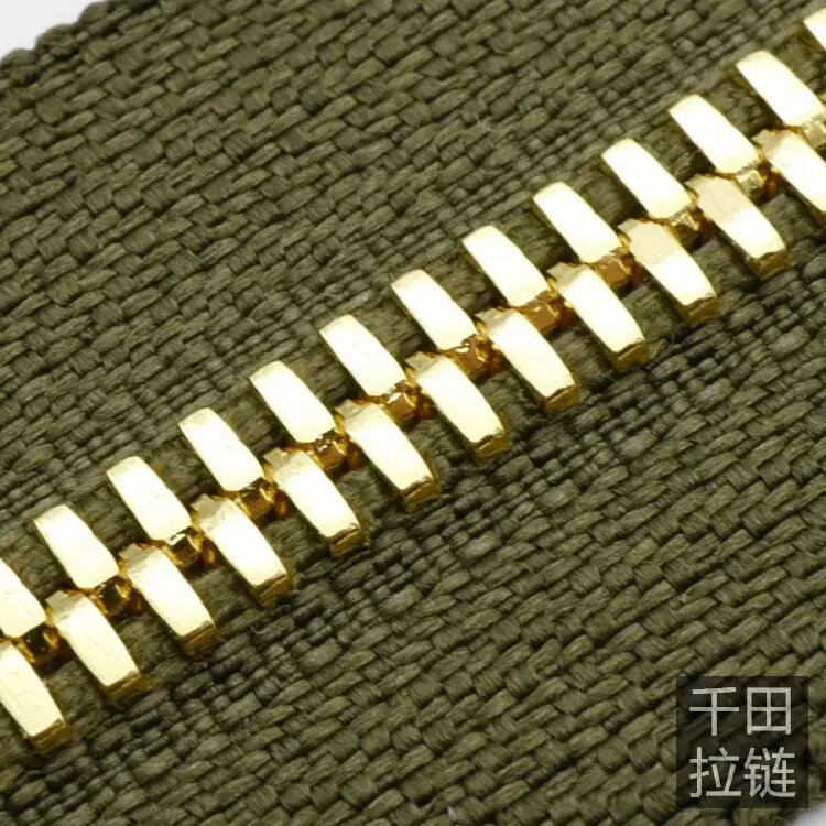 Двухсторонняя молния Army Green 2M для сумки