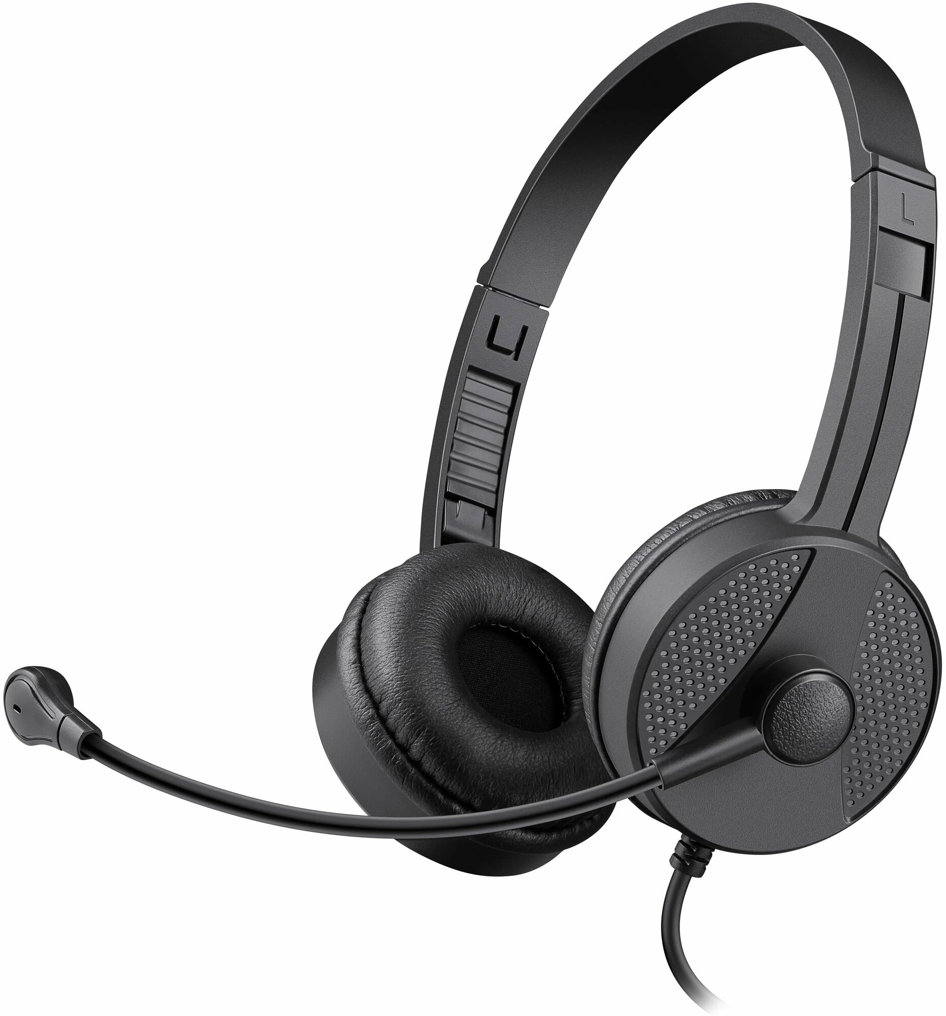 Компьютерные наушники Defender Tune 160 черный, провод 1.8 м