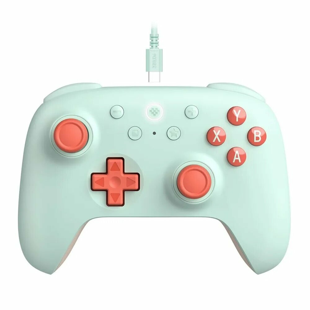 Прочный.8BitDo Проводной игровой контроллер для ПК Windows 1011 Steam Deck B
