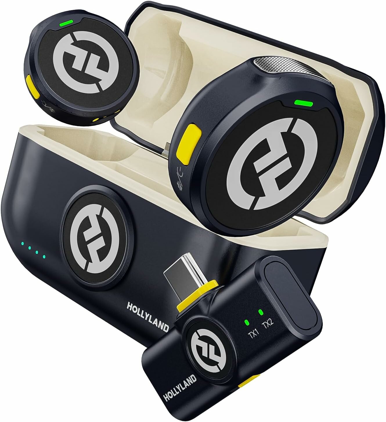 Микрофонная радиосистема Hollyland Lark M2 Type-C, беспроводная