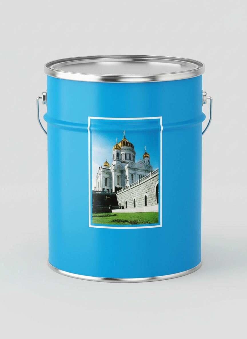 Масляная краска МА-15 ярко зеленая 6кг фарбен ABC Farben