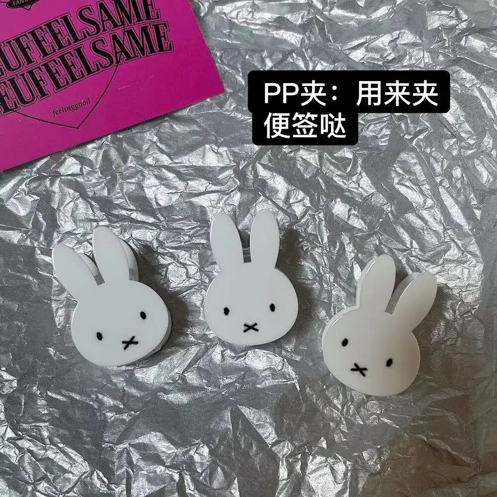 6 шт. Заколки для волос Miffy, Цвет: 2PCS-C