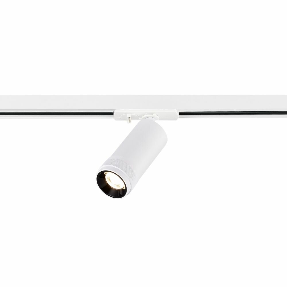 ST385.536.10 ST-Luce Св-к трек. Zoom Белый LED 1*10W 3000K 900Lm Ra 10-55° IP20 D55xH125 220V.