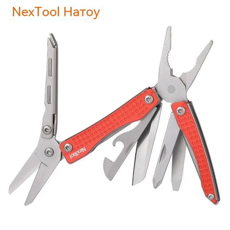 Мультитул NexTool Mini Flagship Multifunctional Pliers для цепей 8 в 1 из пластика