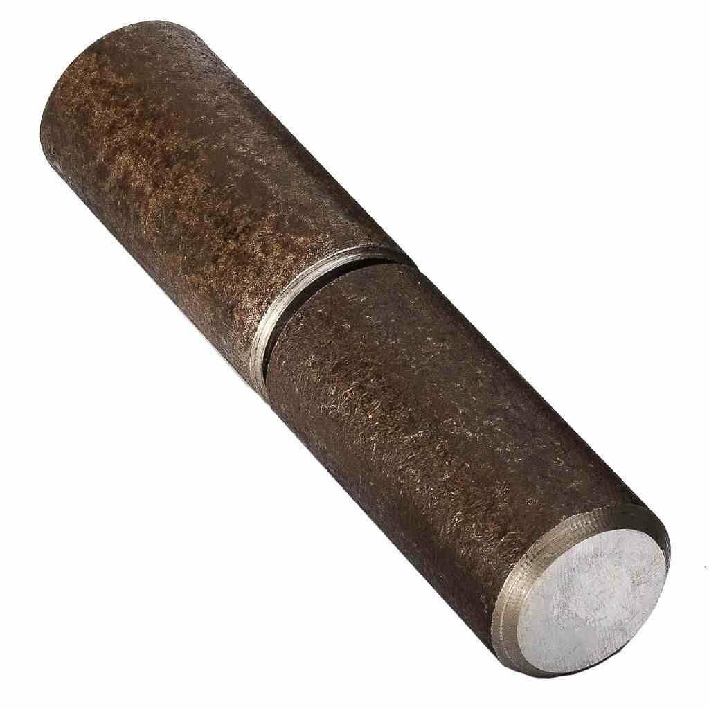 Петля гаражная Секрет-Киров 40х200 мм, 13 516, с шариком, сварная, коричневая, для ворот и гаража, 1 шт.