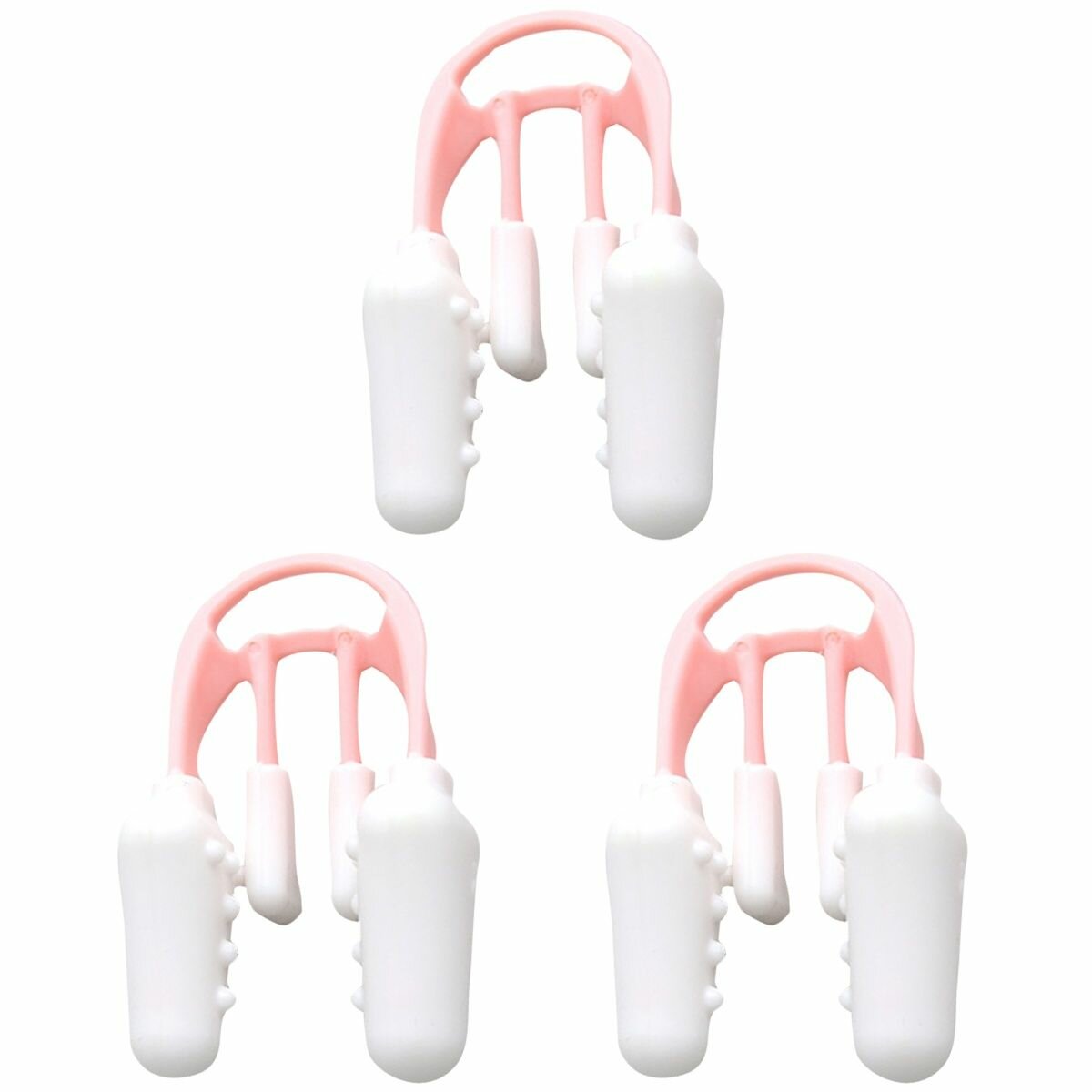 Тройной набор носовых клипс для подъема и формирования носа, розовые, для женщин