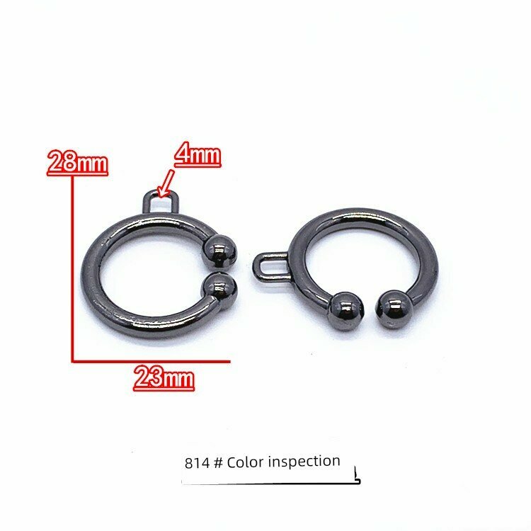 Металлическая молния, ожерелье, серьги, кулон, ювелирные изделия, тяга, одежда, украшение для багажа, обуви, слайдер,