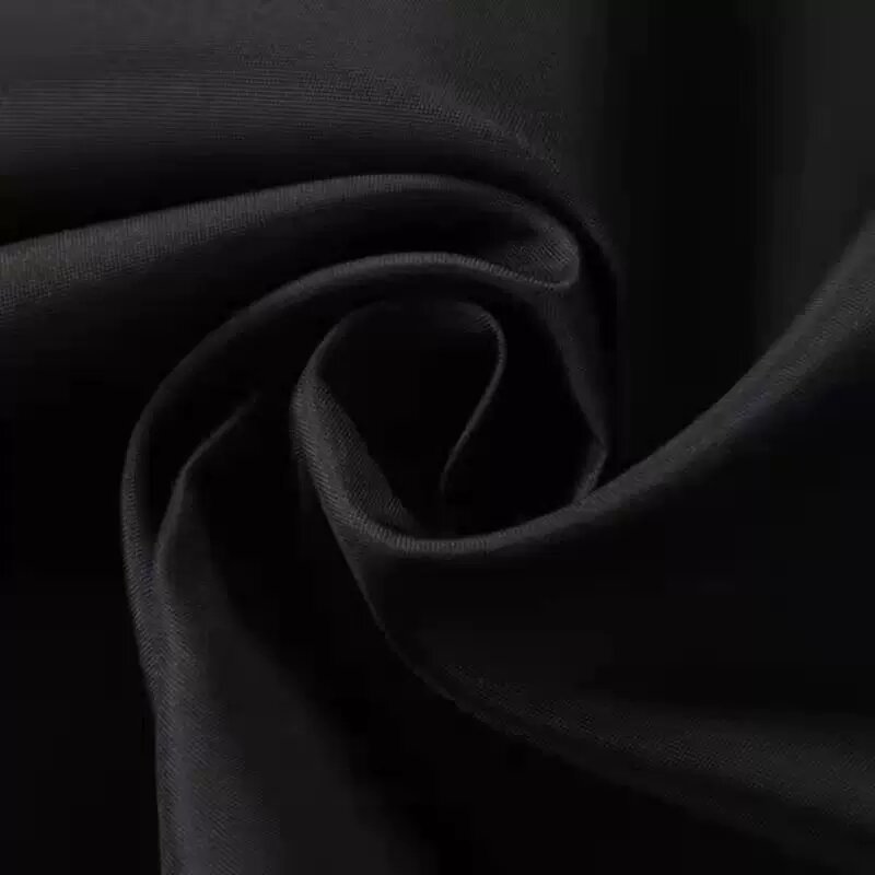 Черная тонкая ткань 1.7м ширина для сцен, темных комнат и фотофонов - непрозрачная ткань