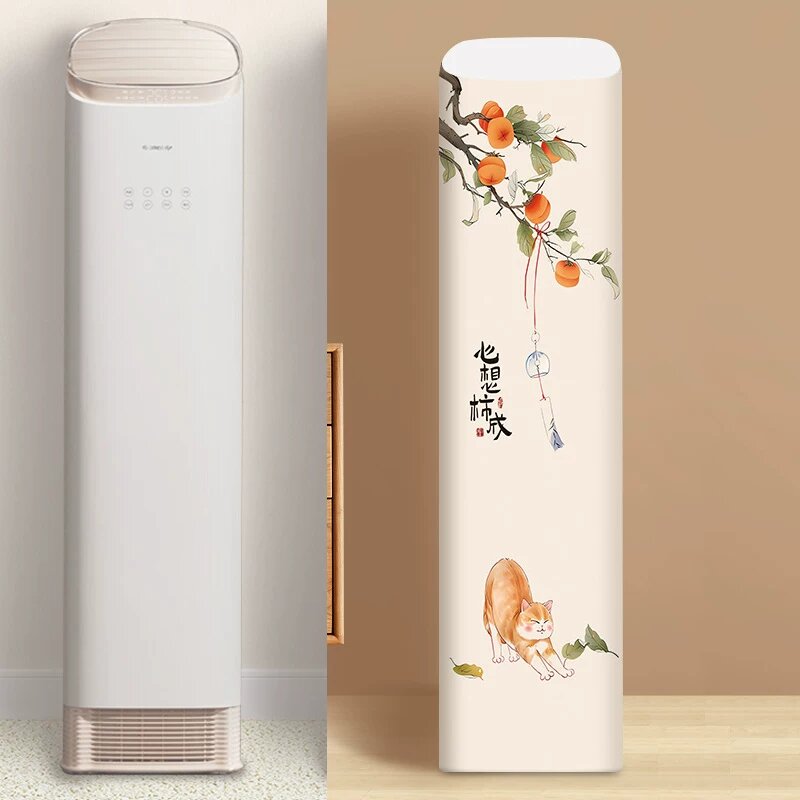 Универсальный эластичный толстый чехол для кондиционера Gree Wangzhe/Jingzhi 2-3HP, защита от пыли, прочная посадка