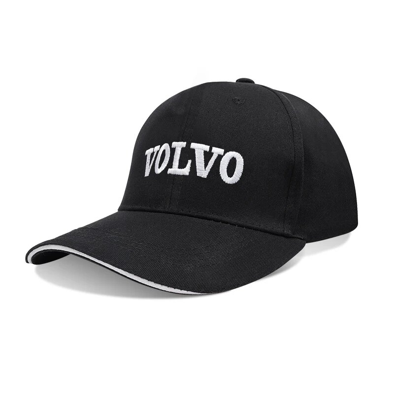 Бейсболка Volvo черная, регулируемая
