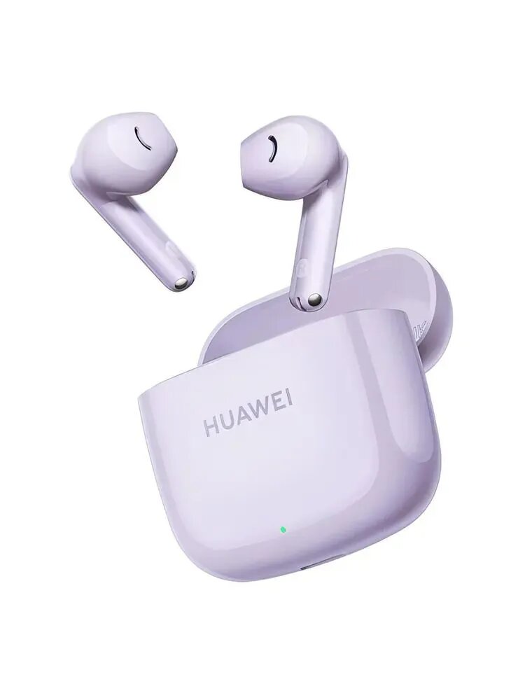 HUAWEI Наушники беспроводные с микрофоном Huawei FreeBuds SE 2, Bluetooth, USB Type-C, сиреневый