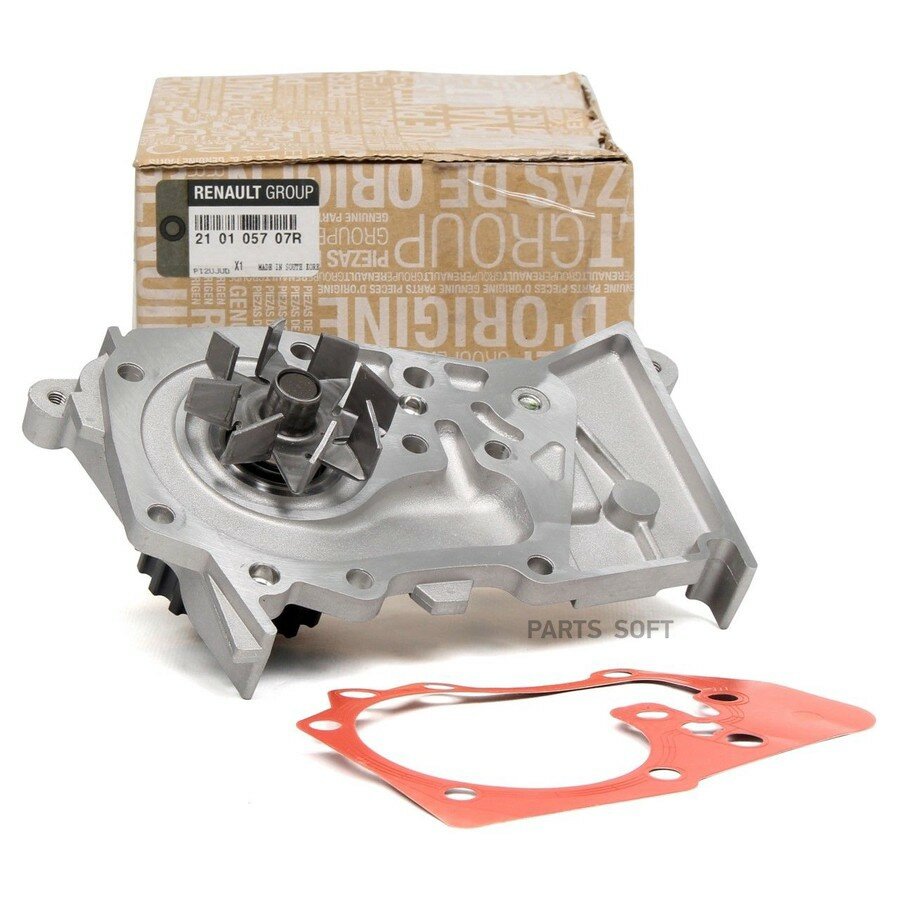 RENAULT 21 01 057 07R Насос водяной 1.4/1.6 16V '98-'06-
