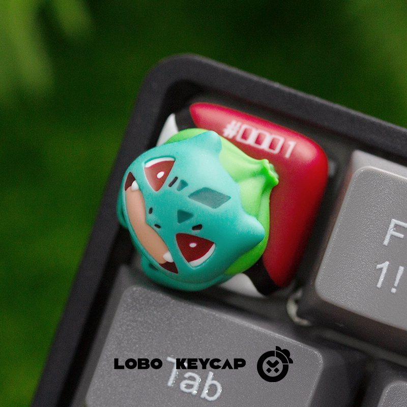 Персонализированные кейкапы серии Pokémon, креативная механическая клавиатура с одним кейкапом, милый двухмерный кейкап