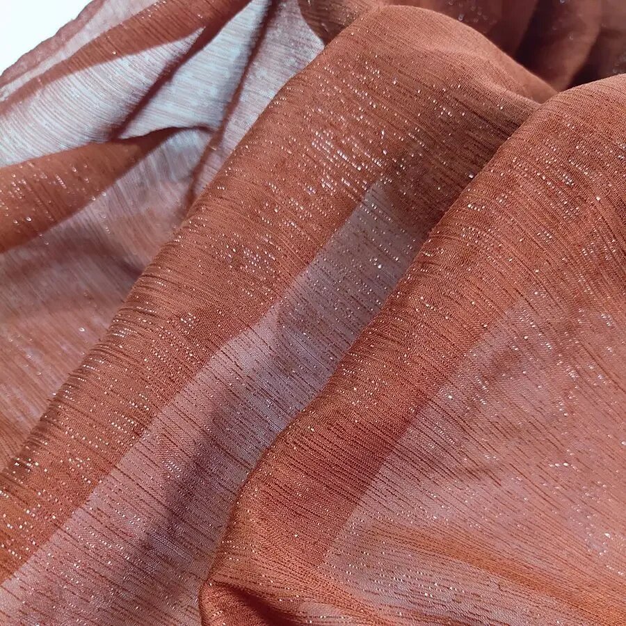 Шифоновая ткань rusts red, 1,5 м