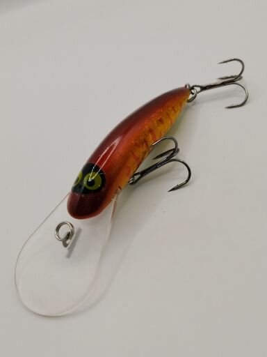 Воблер минноу Halco Sorcerer 90 DD (с дополнительной лопаткой): 90 мм, 17 г, плавающий воблер на хищника