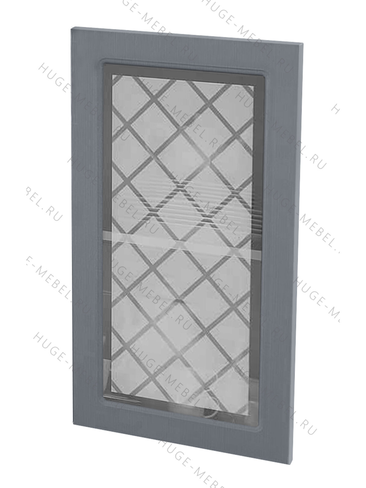 Кухонный фасад Ф-97 дуб серый (Модена) Huge Mebel. Ширина 404 Высота 712. Кухонные фасады