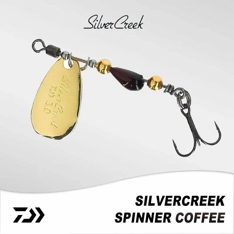 Блесна вращающаяся Daiwa Silver Creek Spinner (со смещенным центром тяжести)