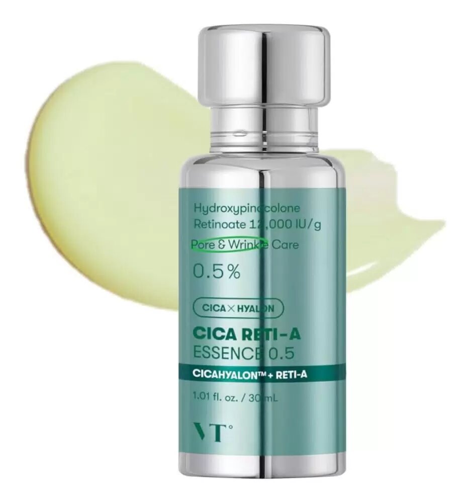 Интенсивная бустер-эссенция с ретинолом и центеллой VT Cosmetics Cica Reti-A Essence 0.5, 30 мл