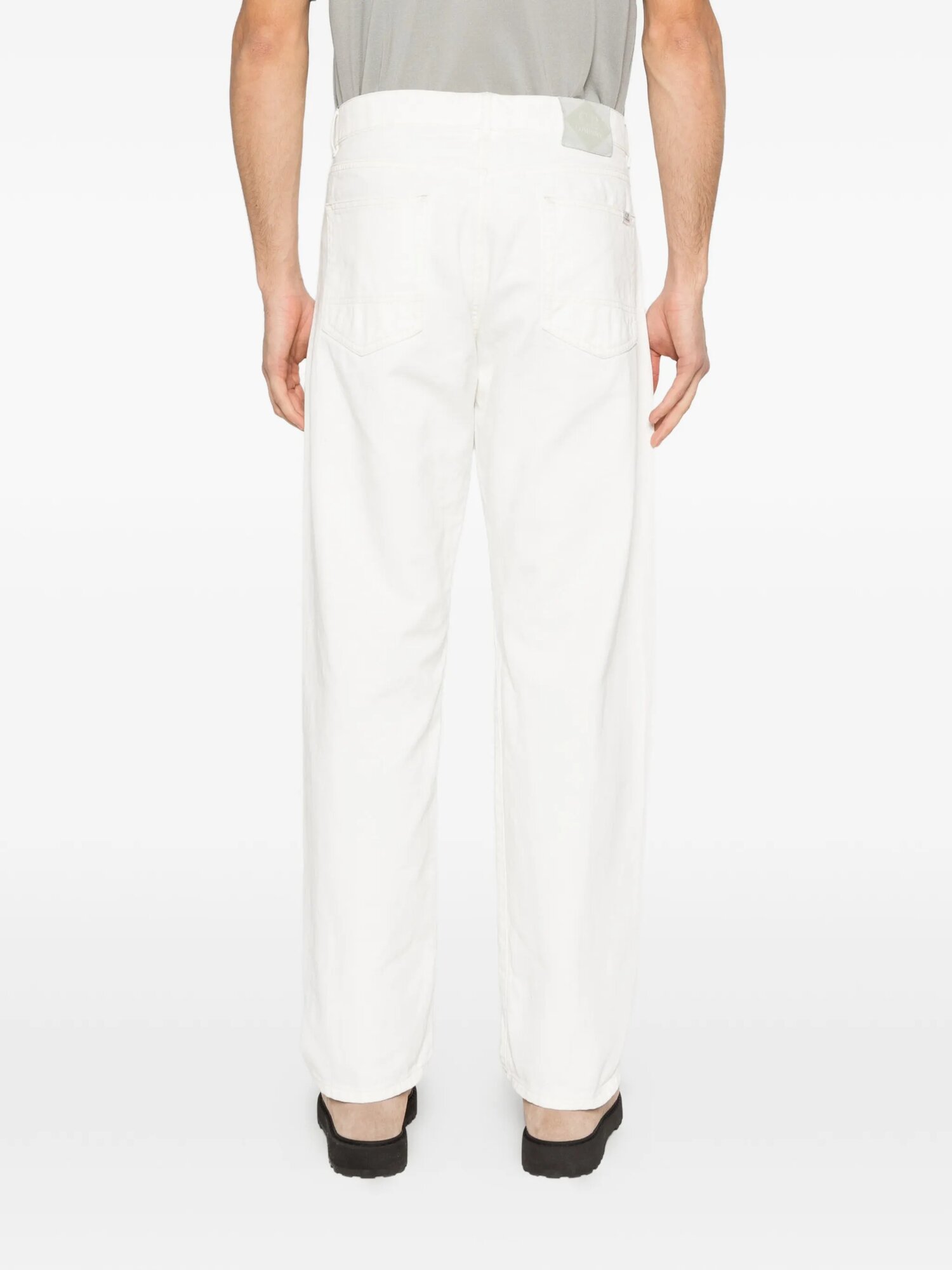 Джинсы C.P. COMPANY Button jeans, размер 42 EU, бежевый/белый — фото 1
