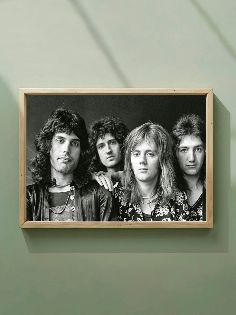 Постер, плакат на стену Queen Рок Группа (А3)