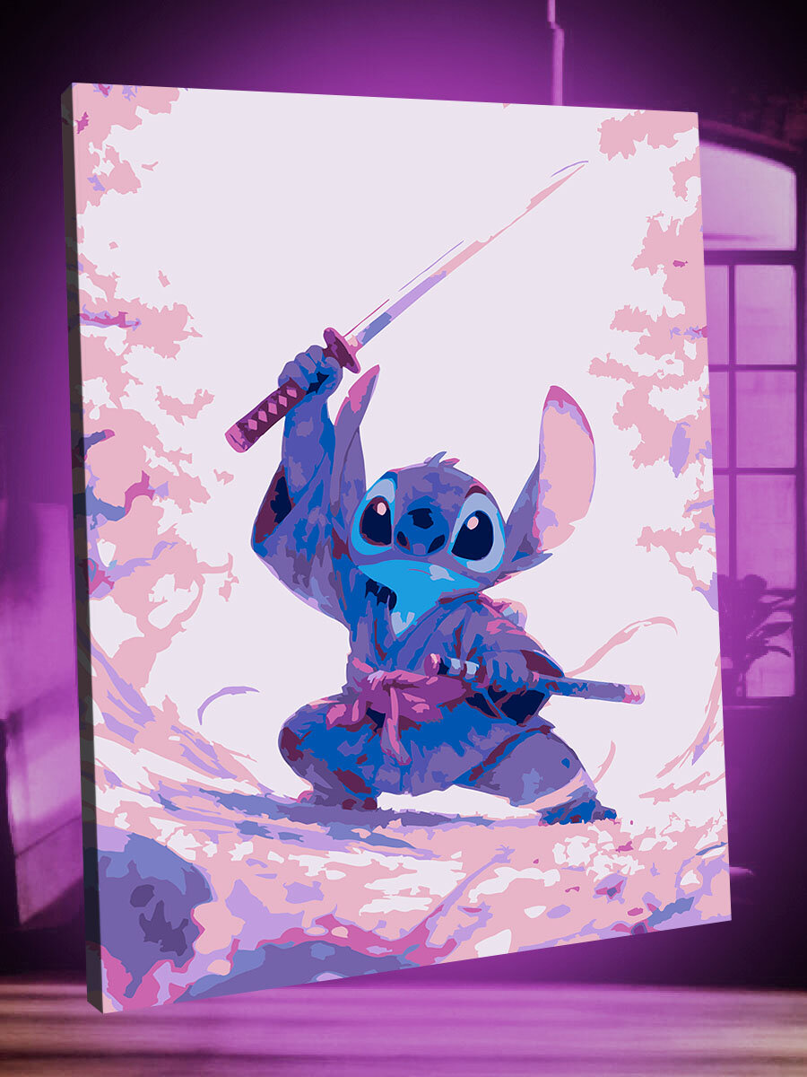 Картина по номерам Стич